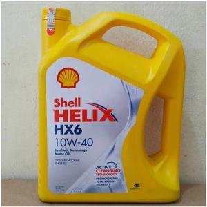 Jual Oli Shell Helix Hx6 10W-40 4 Liter Kemasan Galon Termurah - Kota ...
