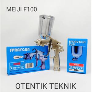 Jual [ COD ] SPRAY GUN MEIJI F100 TABUNG ATAS TAIWAN - MEIJI F 100 ...