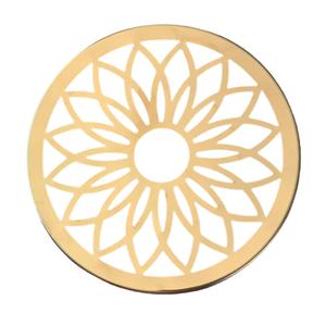 Jual Struktur Bunga Tabung Uji Vas Vaseholder Ornamen Bulat Logam Warna ...