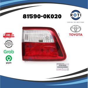 Jual TOYOTA LAMPU BELAKANG KIRI FORTUNER TGN51 81590-0K020 GENUINE ...
