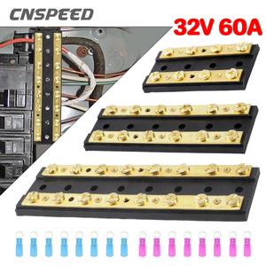 Jual 32V 60A 8 Cara 4P Distribusi Daya Busbar Ganda Baris Ganda Jalur ...