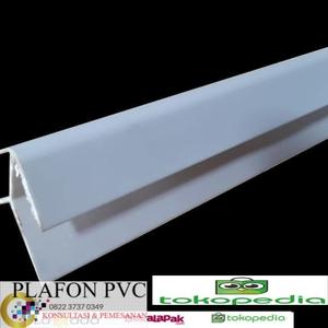 Jual lis plafon pvc . list siku pvc - Kab. Tangerang - PLAFON PVC TOKOPEDIA | Tokopedia
