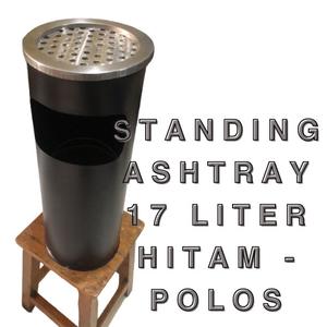 Jual ASLI STANDING ASHTRAY 17 LITER TEMPAT SAMPAH ASBAK MERK GARBIN ...