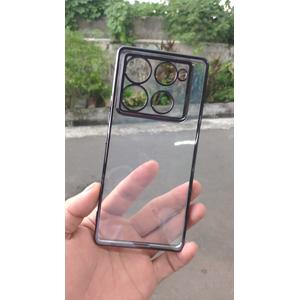 Jual Casing Infinix Note 40 Pro Plus 4G 5G Silikon Plating Square Clear - Biru, NOTE 40 PRO 5G ...