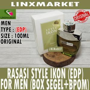 Jual RASASI STYLE IKON FOR MEN EDP 100ML (BOX SEGEL+BPOM) - Kota ...