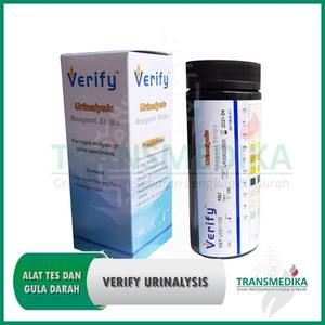 Jual Verify urinalysis / test urine reagent strip - Kota Surabaya ...