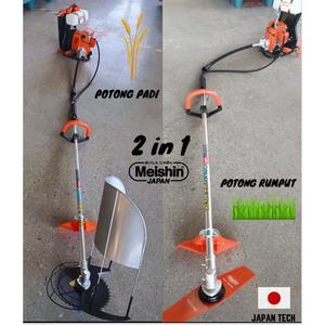 Jual Mesin 2 in 1 Pemotong Padi Rumput Meishin JAPAN JAPAN tech MS328 ...
