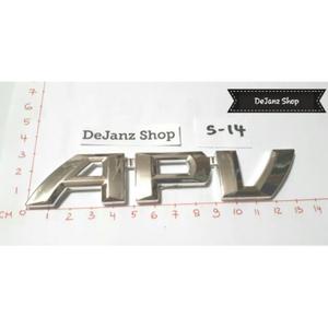 Jual sh3 Emblem / Tulisan / Stir / Tempelan / Logo Suzuki APV. chrome ...