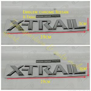 Jual sh3 Emblem Logo stiker Lambang Tulisan Huruf Nissan Xtrail X-Trail ...