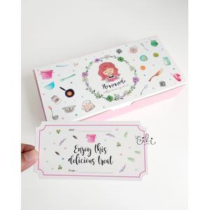Jual Kotak / Box / Dus / Kotak Cake Kue Cute Girl 24 X 11.5 X 5 Per 10 ...