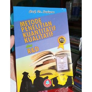 Jual Metode Penelitian Kuantitatif Kualitatif Dan RD Edisi 2019 ...