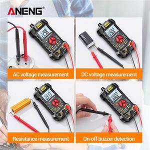 Jual Alat Ukur Tes Tegangan Arus Listrik Digital Multimeter True RMS ...