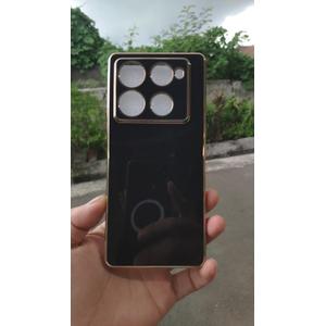 Jual Casing Infinix Note 40 Pro Plus 4G 5G Silikon Plating List Gold Series - UNGU RING , NOTE ...