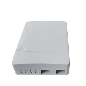 Jual 2cores Optical Fiber Splice Box 2Port Fiber Covered Wire Cable Box ...