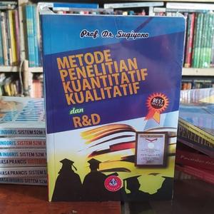 Jual Metode Penelitian Kualitatif Kuantitatif dan RD Sugiyono original ...