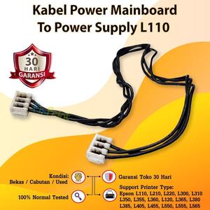 Jual Kabel Power Mainboard To Power Supply Printer Epson L110 L210 L220 ...