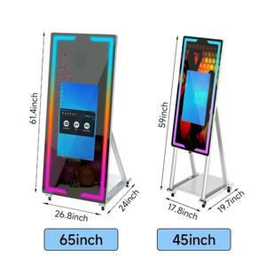 Jual Bg* Touch Screen Magic Mirror Photo Booth Machine Portable 40 ...