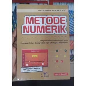 Jual BUKU METODE NUMERIK JILID 1 EDISI 01 - PROF IR H SARWIDI - UII PRESS - Jakarta Pusat - Novi ...