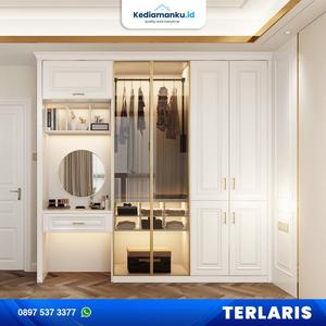 Jual Lemari Baju Custom Anti Rayap - Wardrobe Walk In Closet Aluminium ...
