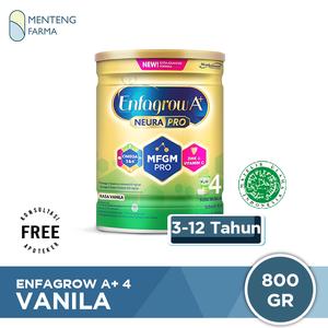 Jual Enfagrow A+ Tahap 4 Susu Pertumbuhan 3-12 tahun Vanila 800 gr ...