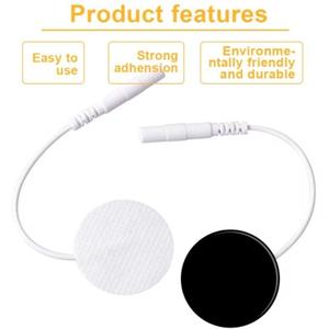 Jual Pad Tens Cervical Bulat / Pads Model Bulat / Electrode tens Pads ...