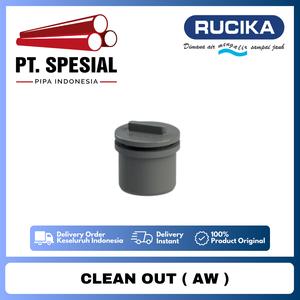 Jual Clean Out PVC AW Rucika /Tutup Septic Tank /Clean Out PVC AW ...