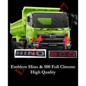 Jual Emblem Logo Mobil Truck Hino 500 - Kota Malang - Marin Motor Shop ...