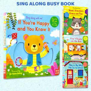 Jual NEW TAIYO Sing Along Busy Book Story Buku Cerita Pull Push Slide ...