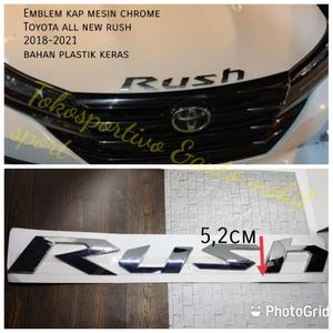 Jual Emblem Logo Stiker Lambang Tulisan Huruf Kap Mesin Toyota All New ...