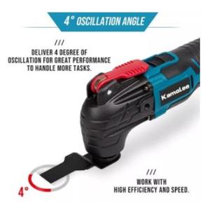 Jual KAMOLEE-MESIN ANGLE GRINDE CORDLESS TRIMER SAW-OSCILLATING MULTI ...