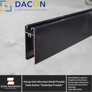 Promo Aluminium DACON POWDER COATING GLOSSY 9058 Ambang Bawah Sliding ...