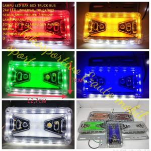 Jual Lampu Led Bak Truk Bus Mobil Box Variasi Lampu Truck Bus Elf 24V ...