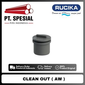 Jual Clean Out PVC AW Rucika /Tutup Septic Tank /Clean Out PVC AW ...