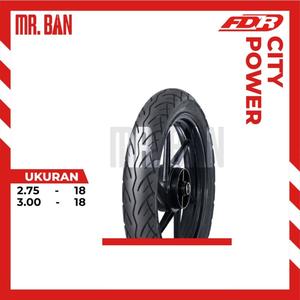 Promo BAN LUAR MOTOR RING 18 FDR CITY POWER TUBETYPE 275 300 BUKAN ...