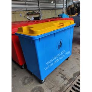 Jual TEMPAT SAMPAH BESAR/BAK SAMPAH BESAR 660 LITER KOMBINASI WARNA ...