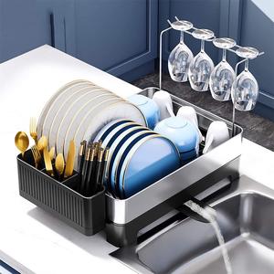 Jual 【Zen】Rak Dapur Stainless Drying Dish Rack Pengering Piring Dapur ...