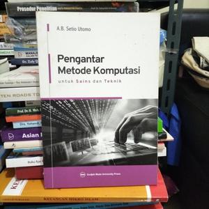 Jual Buku asli Pengantar Metode Komputasi untuk Sain dan teknik ...