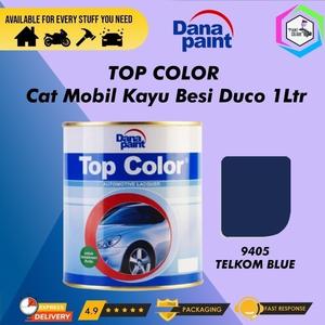Jual TOP COLOR 9405* Telkom Blue - Cat Mobil Kayu Besi Duco - 1L - Kota ...