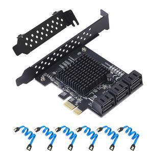 Jual 6/4 Port Sata Iii Pcie Card, Pcie Sata Iii Controlr Card To ...