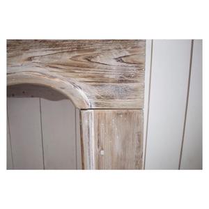 Jual Retro Shabby Fir Wood Fireplace Mantel Pilasters Shelf Wedding Li ...