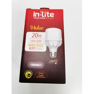 Jual LAMPU LED CAPSULE IN LITE VALUE 20W 20 W WATT INBC002 PUTIH ...