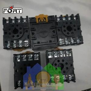 Jual SOCKET RELAY TIMER 8 PIN FORT PF083A-E JACK UNTUK H3CR DAN MK2P ...