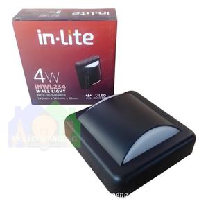 Jual LAMPU DINDING IN-LITE INWL234 WALL LIGHT INLITE 4W 4 WATT OUTDOOR ...