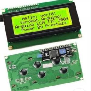 Jual Lcd 2004 20x4 i2c green display LCD hijau arduino uno R3 mega ...