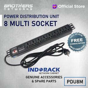 Jual PDU 8 OUTLET PDU8M MULTI SOCKET - COLOKAN LISTRIK RACK SERVER ...