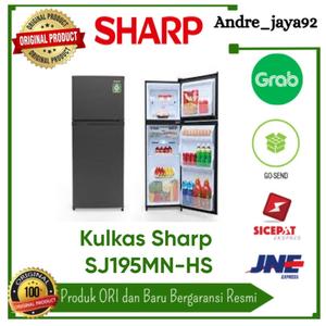 Jual CRNA SHARP KULKAS KECIL 2 PINTU SMALL 2 DOOR REFRIGERATOR SJ195MNHS - Kab. Badung - CARINA ...
