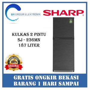 Jual CRNA SHARP KULKAS 2 PINTU SJ - 236MN / SJ - 236MN / 187 LITER ...