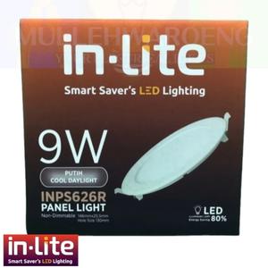 Jual LED PANEL INLITE INPS-626R DOWNLIGHT PLAFON IN-LITE 9W 9 W WATT ...