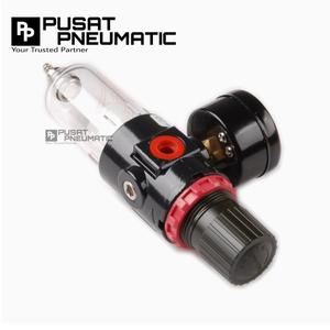 Jual PTC AIR FILTER Regulator untuk ANGIN with gauge ukuran 1/4" PROMO ...