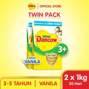 Jual Nestlé DANCOW 3+ Vanila Susu Pertumbuhan Anak 3-5 Tahun Box Bundle ...